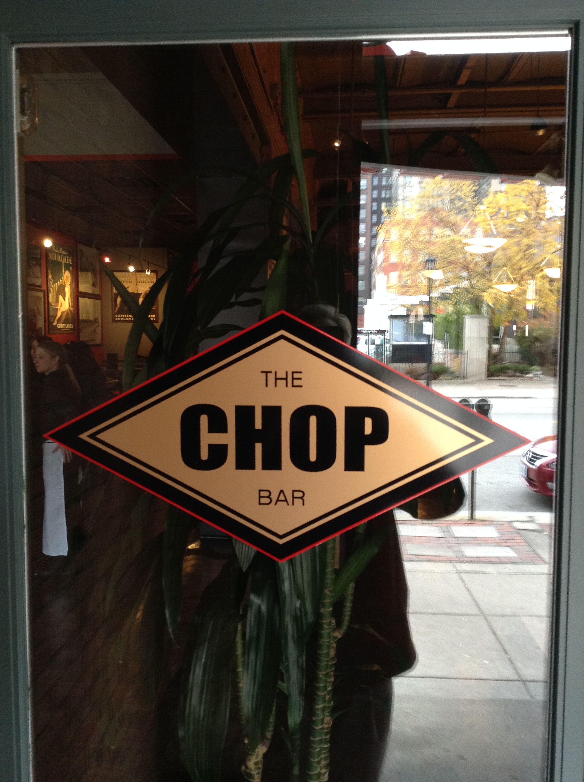 The Chop Bar Invites with Window and Wall Graphics in Cleveland!