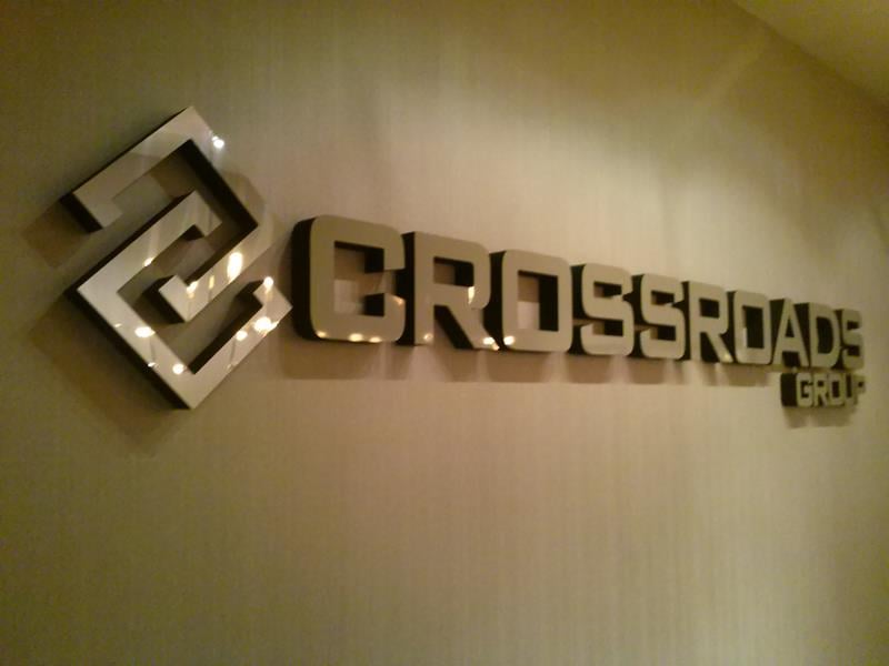 New Office Signs Installed at Crossroads Group in RichField, Ohio