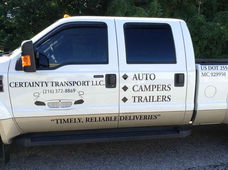 Your Business Vehicles Are Perfect For Truck Lettering And Full Color ...
