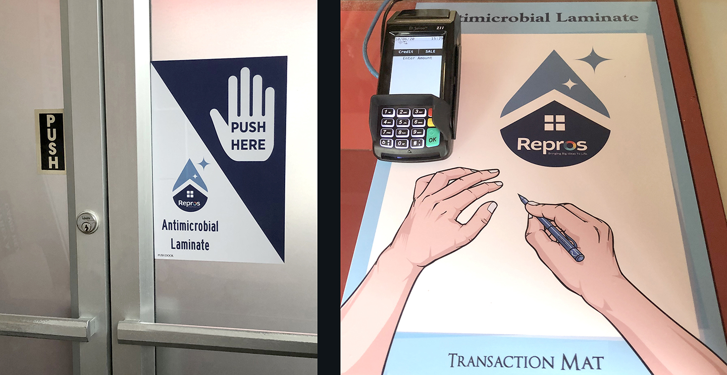 Antimicrobial Decals Add Safety To Your Space During COVID-19 Pandemic