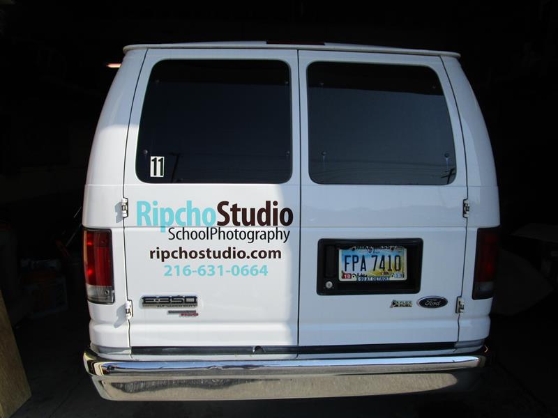 Ripcho Studios in Cleveland Ohio Get New Van Decals For Their Fleet!